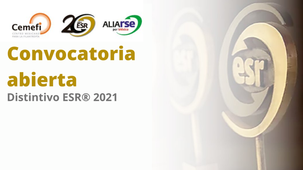 Cemefi y AliaRSE abren convocatoria al Distintivo ESR 2021 - Valor ...